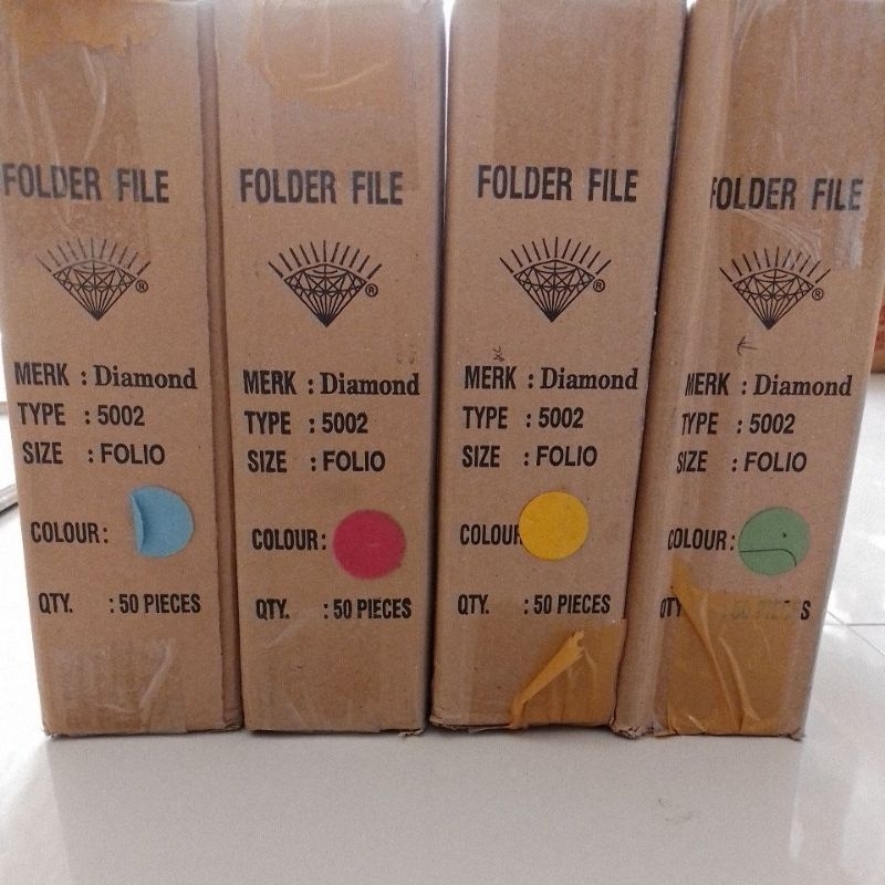 Jual Map Kertas Stop Map Diamond 5002 Variasi Warna ( Pak ) [ Original ...