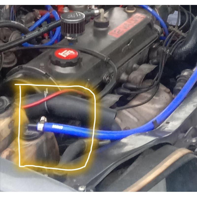 Jual SELANG RESERVOIR SELANG TAMPUNGAN AIR RADIATOR TOYOTA KIJANG 4K 5K ...