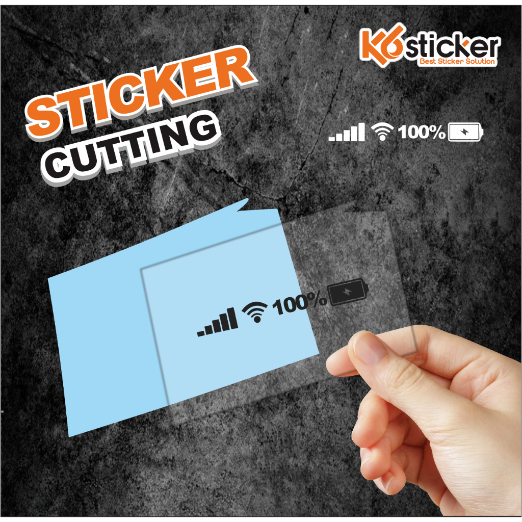 Jual stiker cutting baterai Sticker sinyal WIFI | Shopee Indonesia