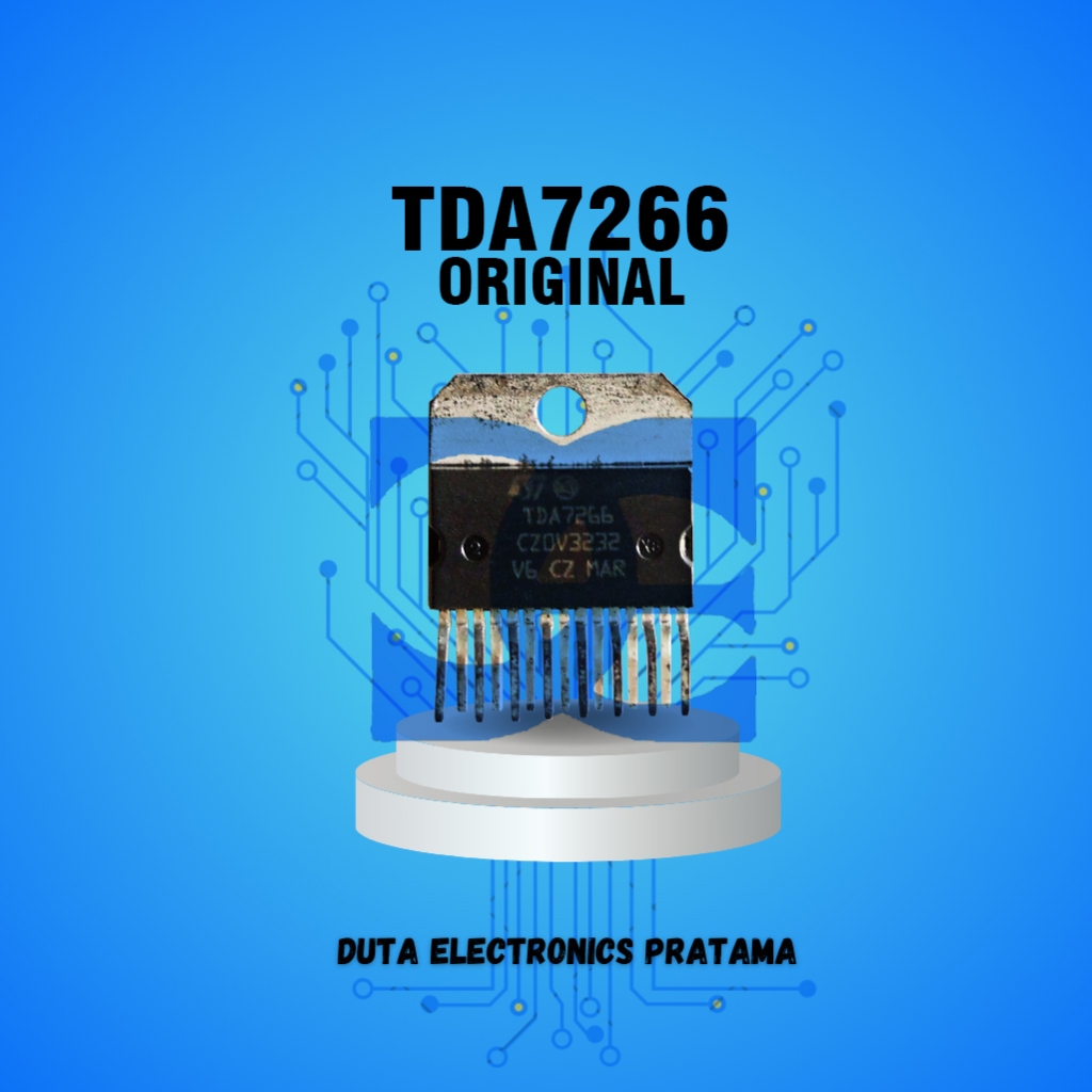 Jual IC TDA7266 TDA 7266 7 + 7W Dual Bridge Amplifier | Shopee Indonesia