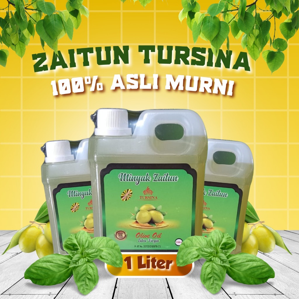 Jual Minyak Zaitun Olive Oil Extra Virgin TURSINA 1 Liter| original ...