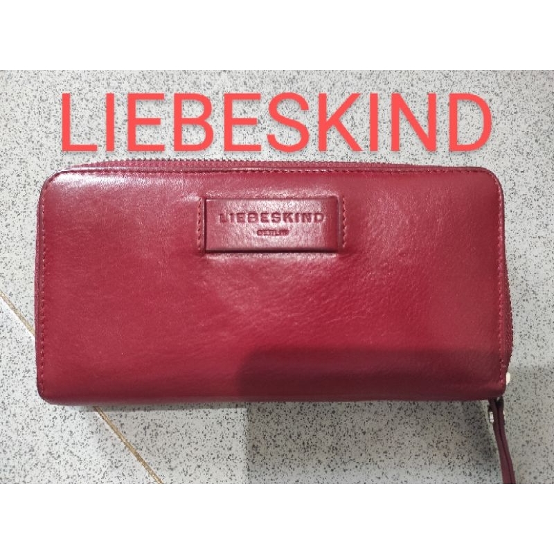 Jual DOMPET LIEBESKIND MERAH LONG WALLET ORIGINAL ORI ASLI SECOND ...