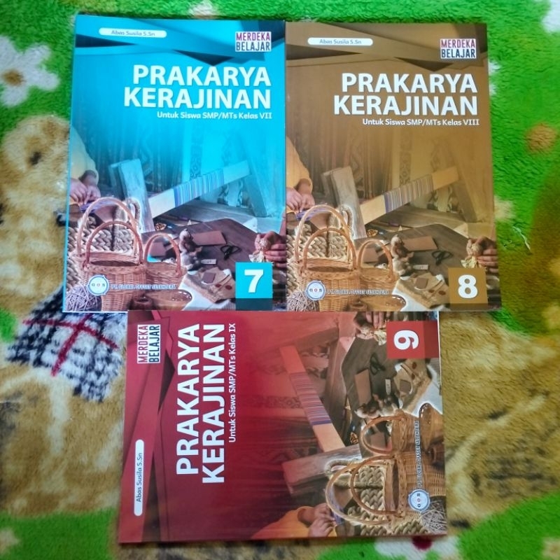Jual ORIGINAL BUKU PRAKARYA KERAJINAN KELAS 7 8 9 SMP/MTS KURIKULUM MERDEKA | Shopee Indonesia