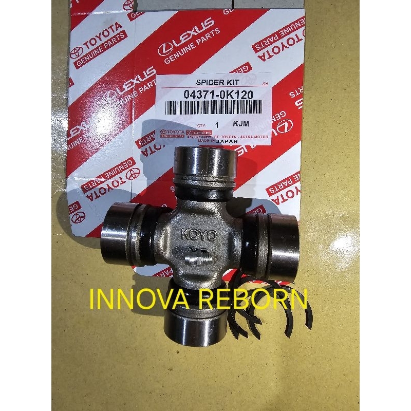 Jual SPIDER KIT UNIVERSAL JOINT TOYOTA INNOVA REBORN HILUX REVO 2GD ...