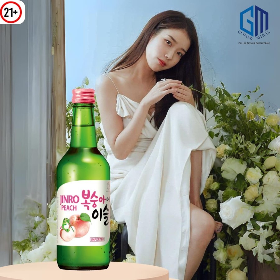 Jual (21+) JINRO SOJU CHAMISUL PEACH 360 ARAK KOREA RASA PERSIK IMPORT ...