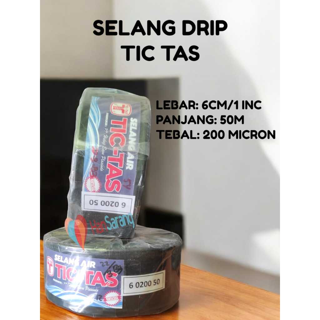Jual Selang Plastik Selang Irigasi Selang Sawah Hitam 6cm/1 inch Lebar ...