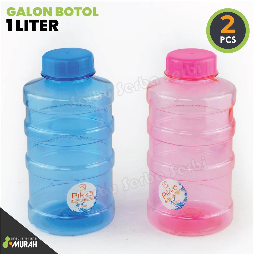 Jual SERBU MURAH - 2 PCS Botol Air Minum Pikko Model Galon BPA FREE 1 ...