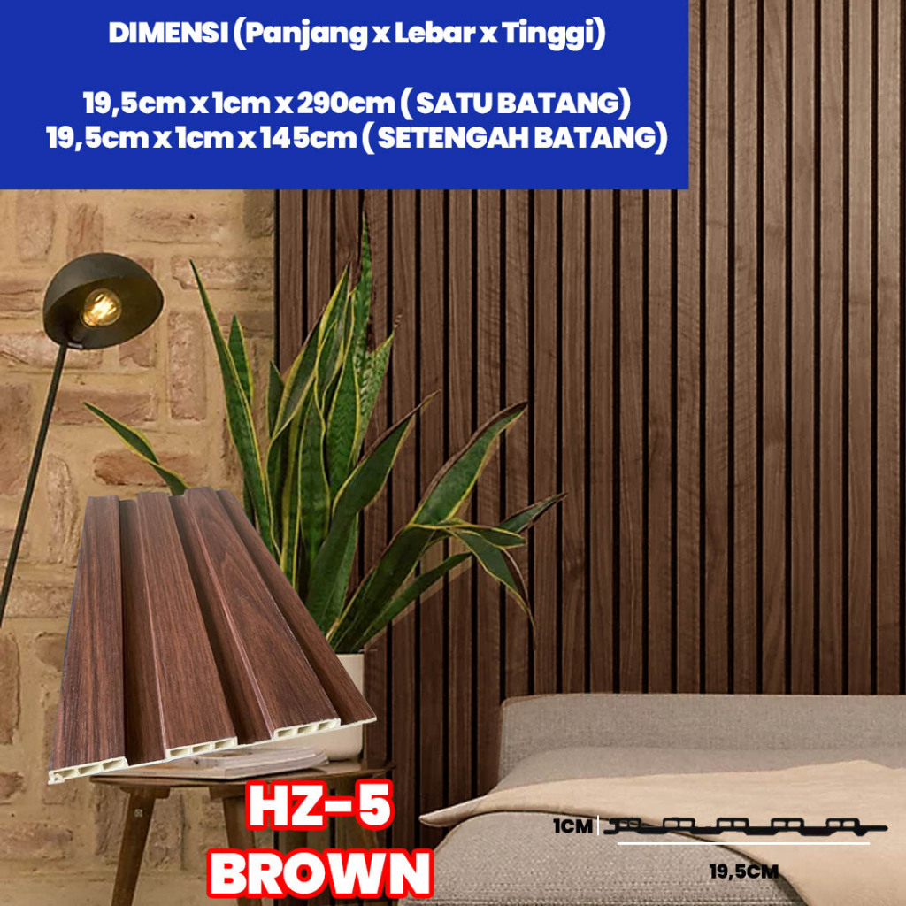 Jual Wood Panel WPC / Wall Panel PVC / Woodpanel Wallpanel Kisi Kisi ...