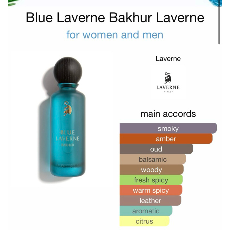 Jual Blue Laverne Bakhur (Decant) by LAVERNE Perfumes | Shopee Indonesia