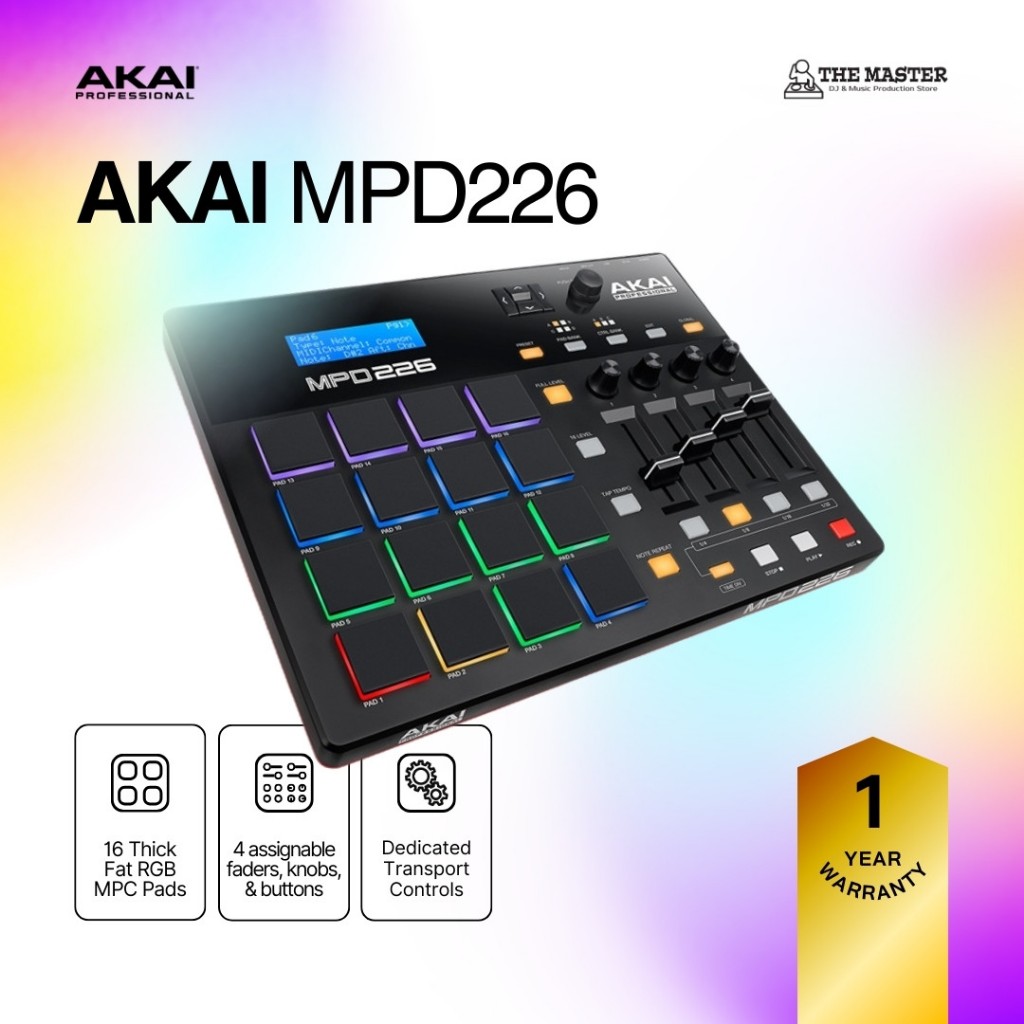 Jual [Ready Stock] Akai MPD226 | MPD 226 USB Pad Controller | Shopee ...