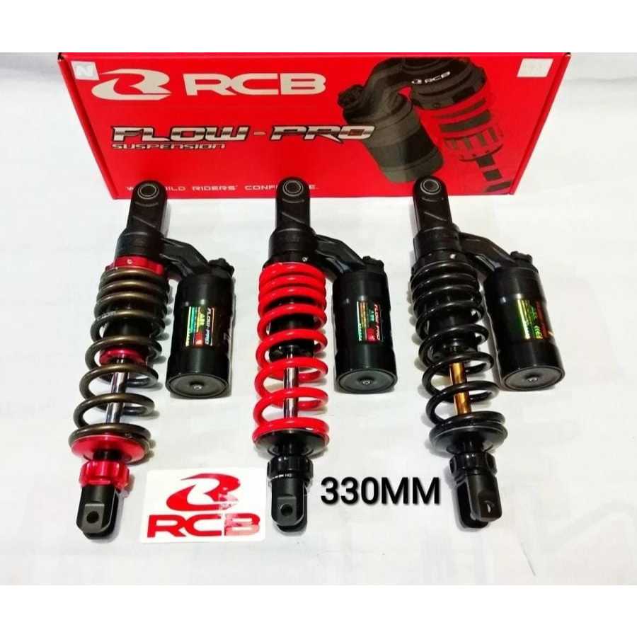 Jual Shock Breaker Belakang RCB Flow Pro 330 MM Vario 125 150 Beat ...