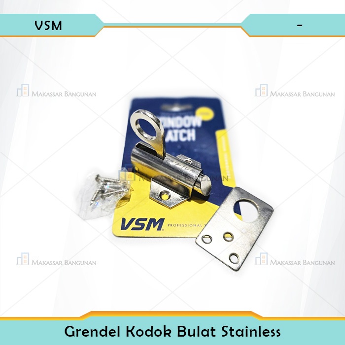 Jual Grendel Kodok Bulat VSM Kunci Jendela Rumah Kayu Spring Knife ...