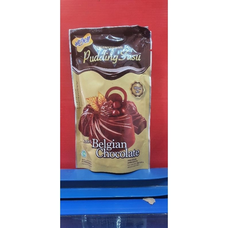 Jual Nutrijell Pudding Susu Varian Rasa Red Velvet / Belgian Chocolate ...