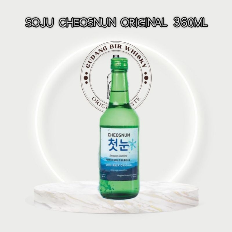 Jual Soju Cheosnun original 360ML | Shopee Indonesia