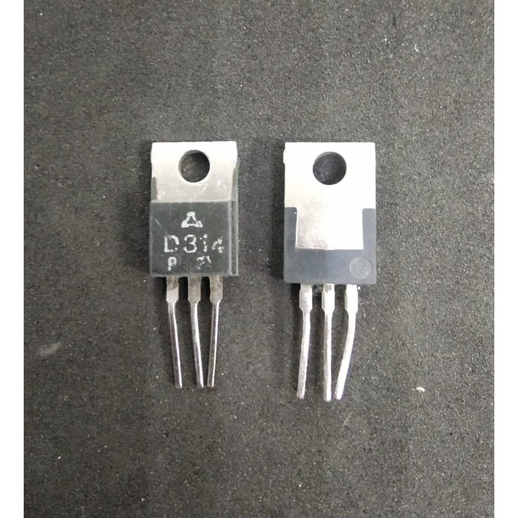 Jual Transistor D314 Silicon NPN 60V 3A 30W utk General Purpose ...