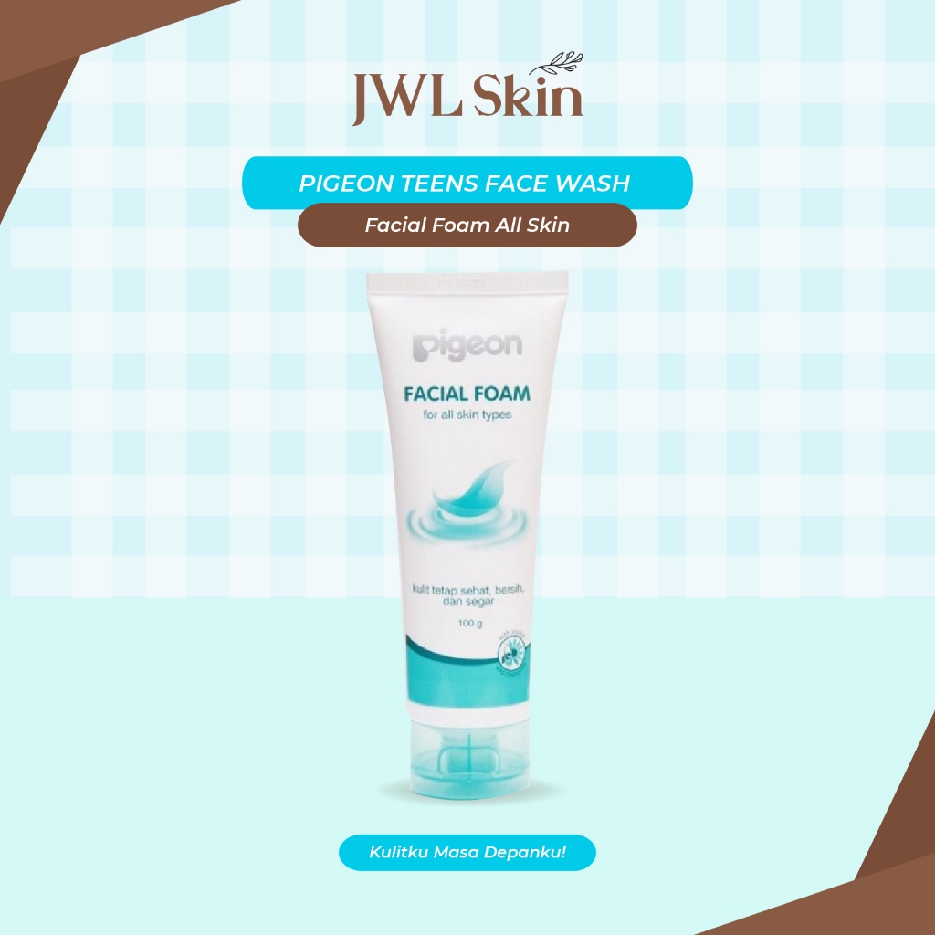 Jual PIGEON Teens Facial Foam All Skin Type 40 ml 100 Ml | Shopee Indonesia