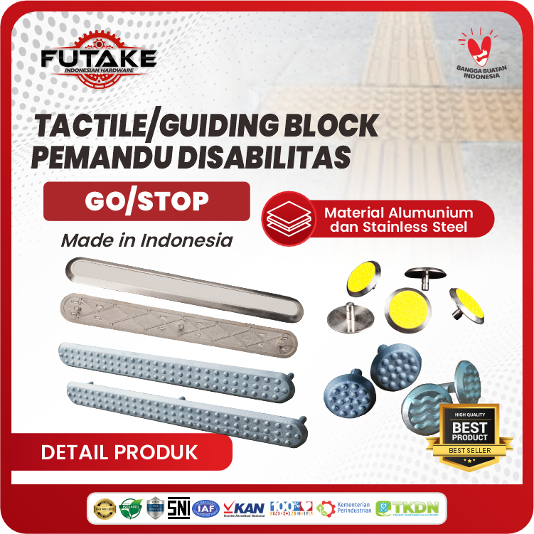 Jual GUIDING BLOCK STAINLESS JALUR PEMANDU DISABILITAS | Shopee Indonesia