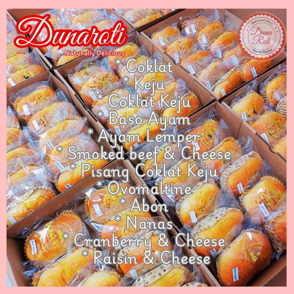 Jual DUNAROTI - ROTI JADUL SATUAN (MIN. ORDER 6 PCS) | Shopee Indonesia