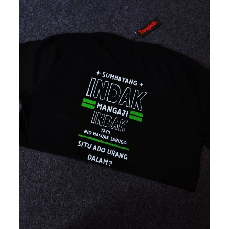 Jual BAJU MINANG "SUMBAYANG INDAK MANGAJI INDAK" FREE STICKER COMBAD ...