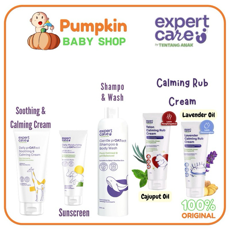 Jual EXPERT CARE Daily PrOATect Soothing Calming cream / Body wash ...