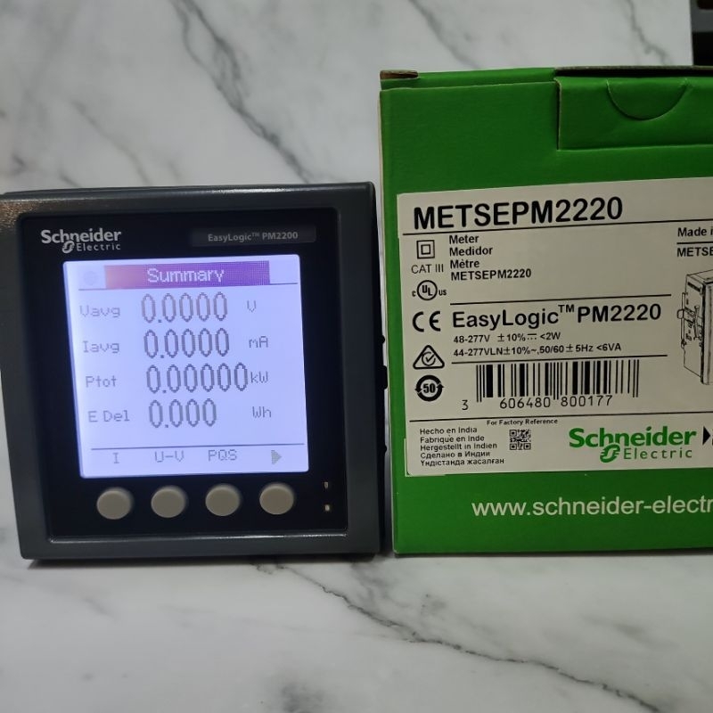 Jual DIGITAL POWER METER METSEPM2220 + MODBUS RS485 PM2220/2200 ...