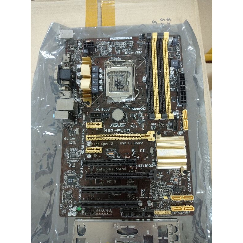 Jual Mainboard Asus H87-Pro Socket Lga 1150 ddr3 onboard vga | Shopee Indonesia