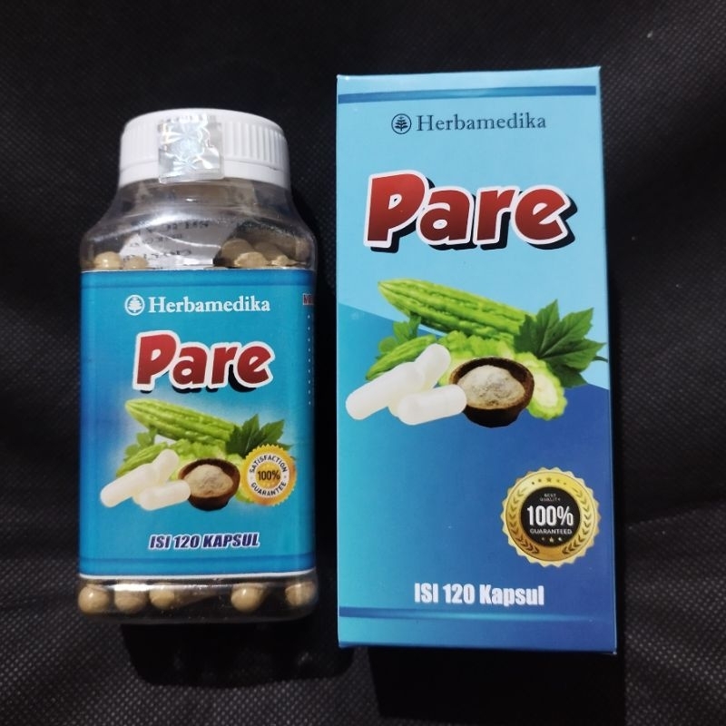 Jual Kapsul Pare Ekstra Diet Herbamedika ( isi 120 kapsul ) | Shopee ...