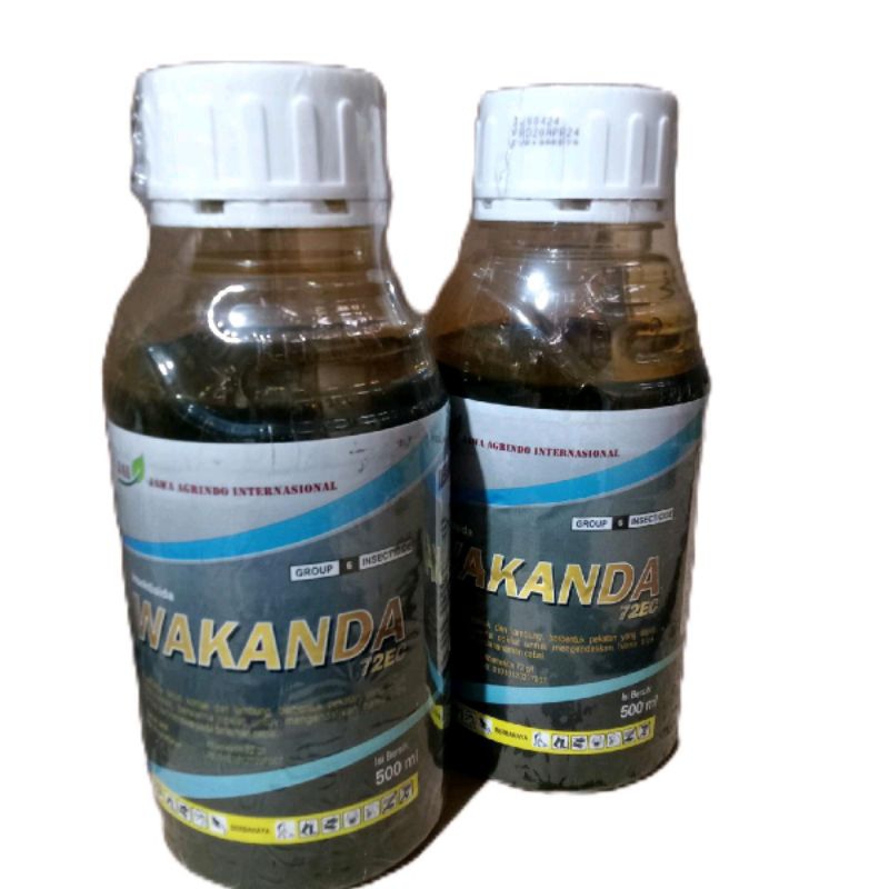 Jual Insektisida WAKANDA 72 EC Abamektin 500 ml untuk Wereng, Kutu ...
