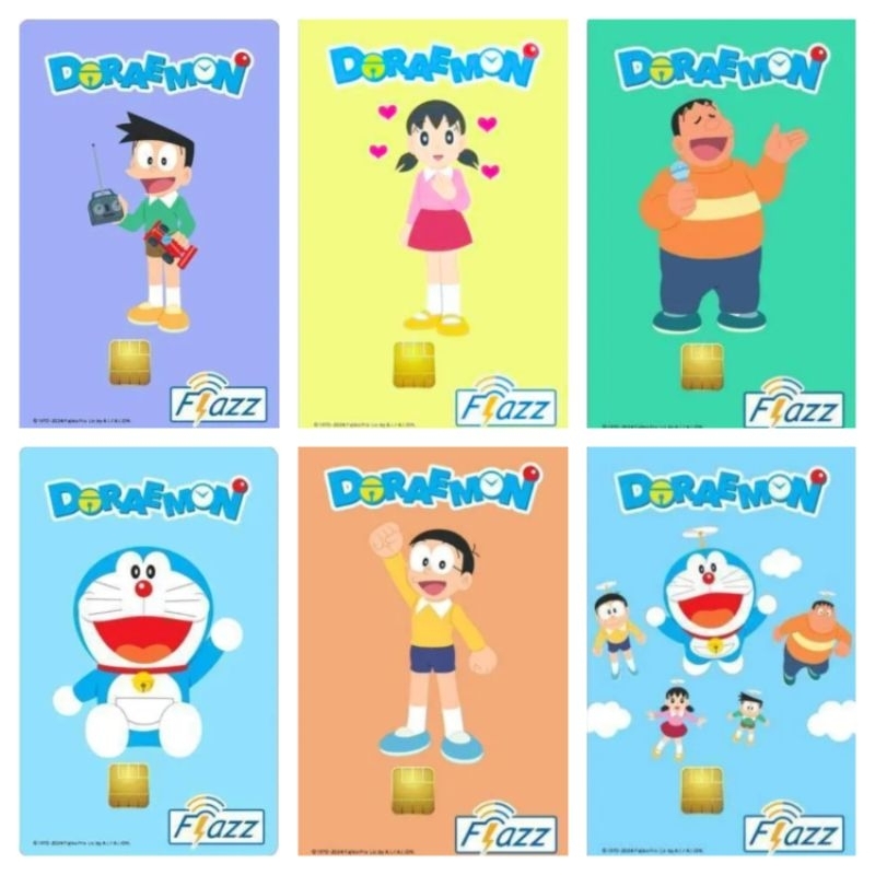 Jual Kartu Flazz Gen 2 ASLI Ori Original Bank Bca Spesial DORAEMON and ...