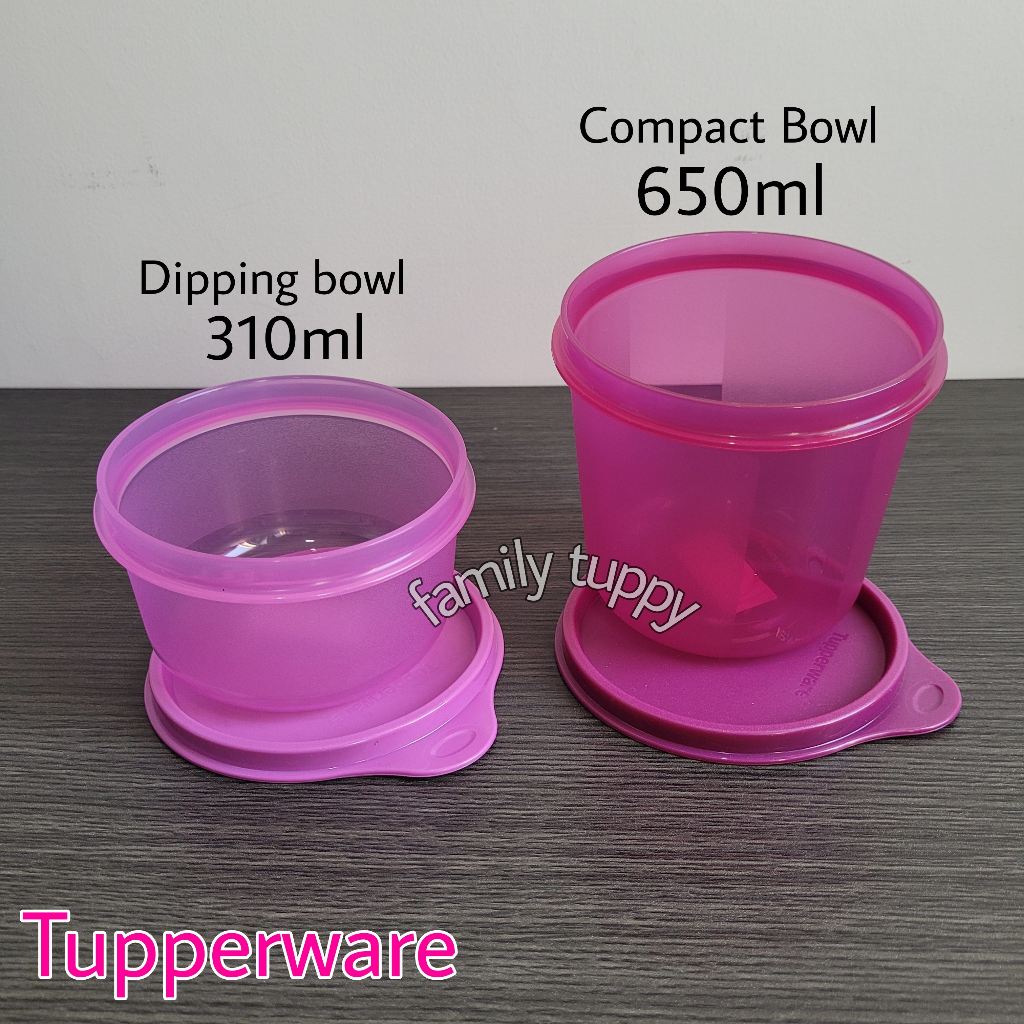 Jual Tupperware Ori New Compact Bowl // Dipping Bowl | Shopee Indonesia