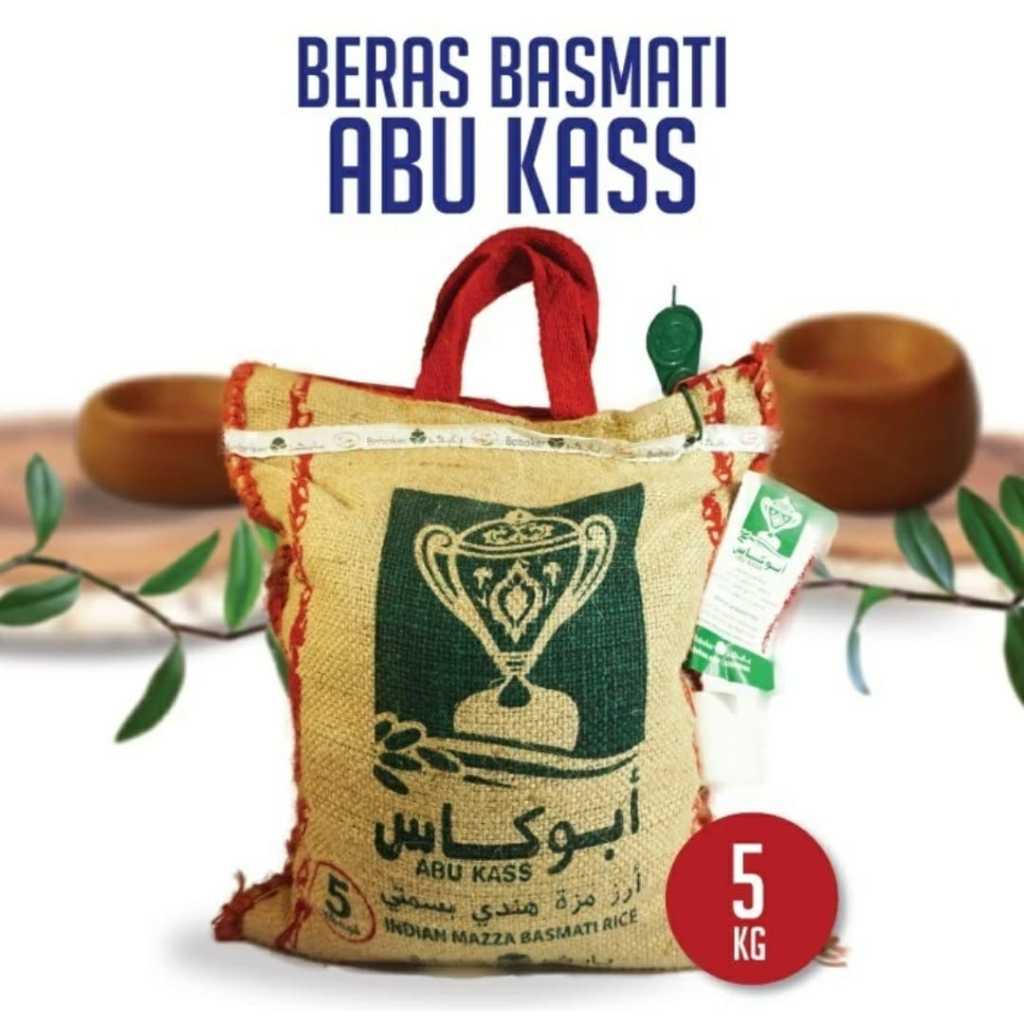 Jual BERAS BASMATI ABUKASS 5 KG PREMIUM ARAB LONG GRAIN ORIGINAL ...