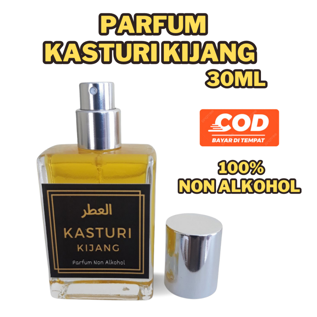 Jual Kasturi Kijang Minyak Wangi Sholat Murni Non Alkohol | Parfum Arab Aroma Tahan Lama | 30ml ...