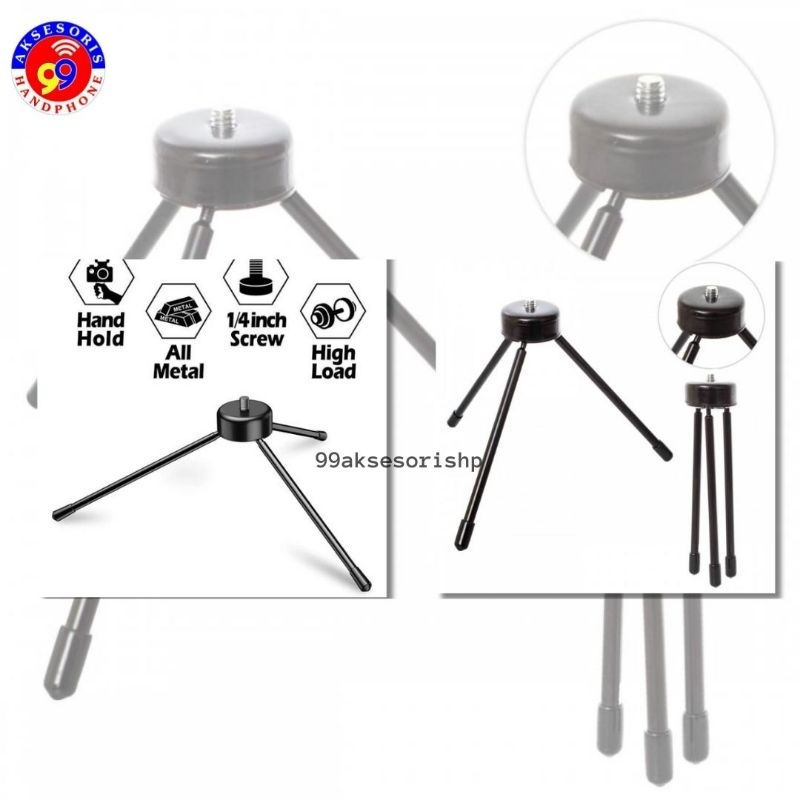 Jual TRIPOD MINI BESI 18Cm | Shopee Indonesia