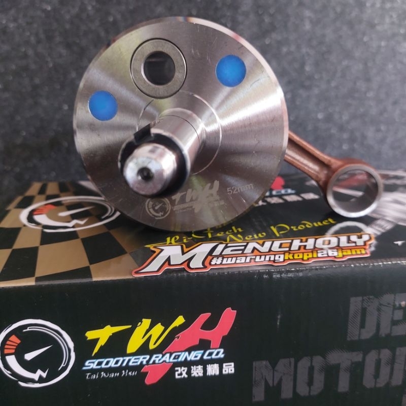 Jual KRUK AS TWH RXKING STROKE 52MM ORIGINAL TWH RACING CRANKSHAFT ...