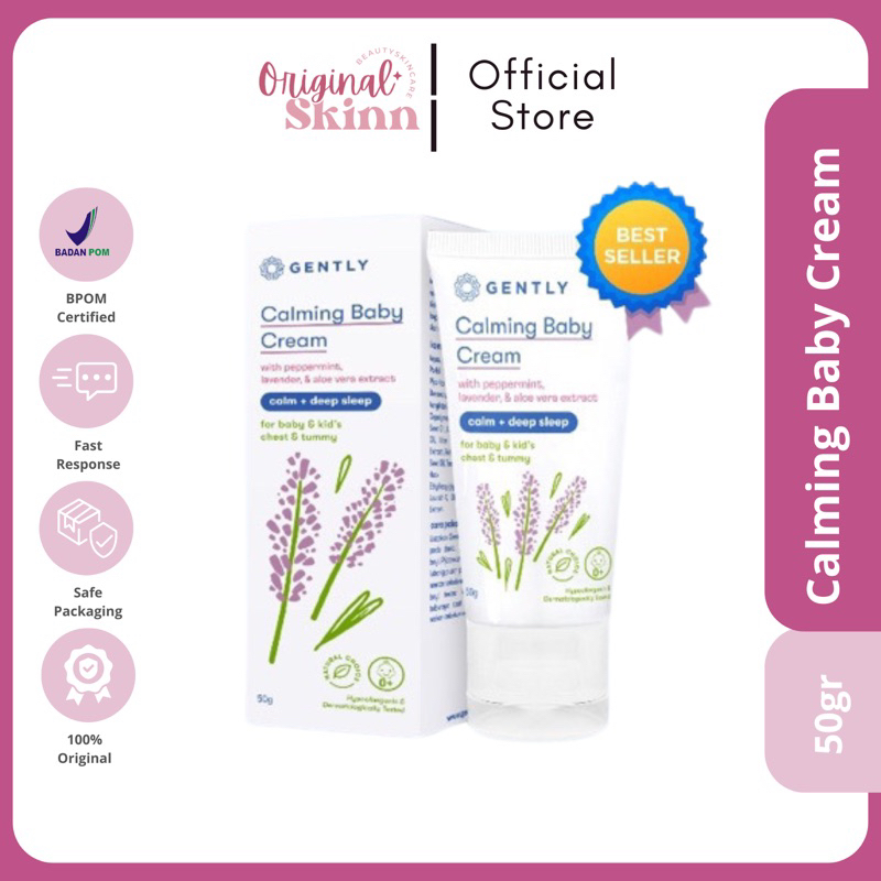 Jual Gently Calming Baby Cream | Krim Penghangat dan Pereda Kolik Bayi ...