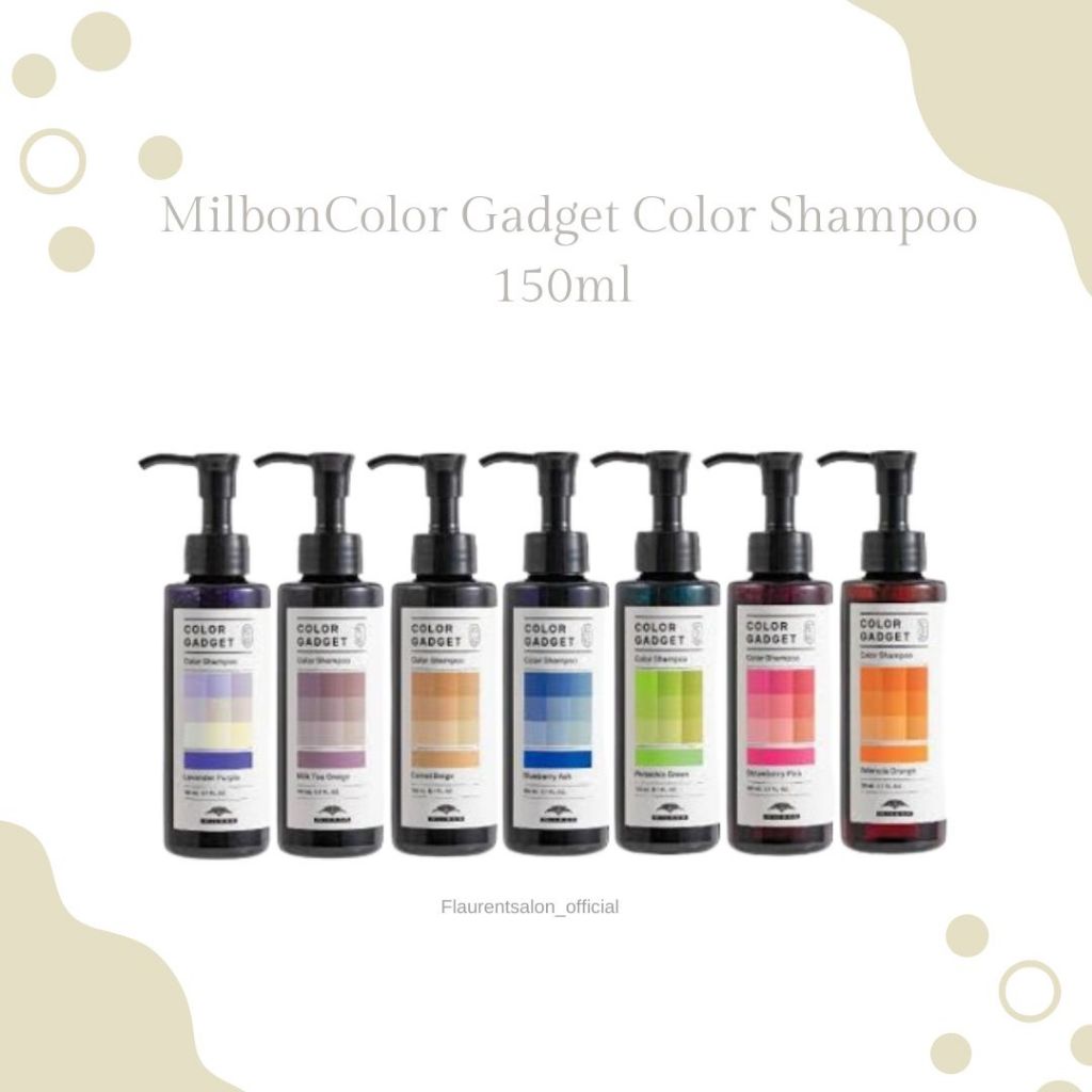 Jual Milbon Color Gadget Color Shampoo 150ml | Shopee Indonesia