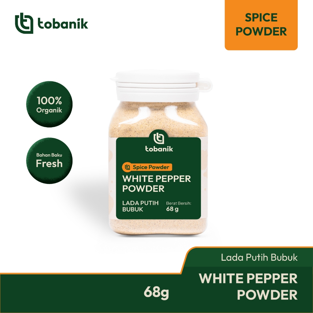 Jual Lada Putih Bubuk Khas Bangka 68 gram / White Pepper Powder ...