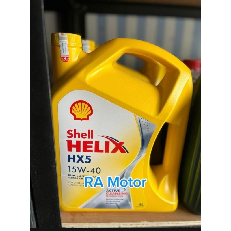 Jual Oli Shell Helix HX5 1L 4L | Shopee Indonesia