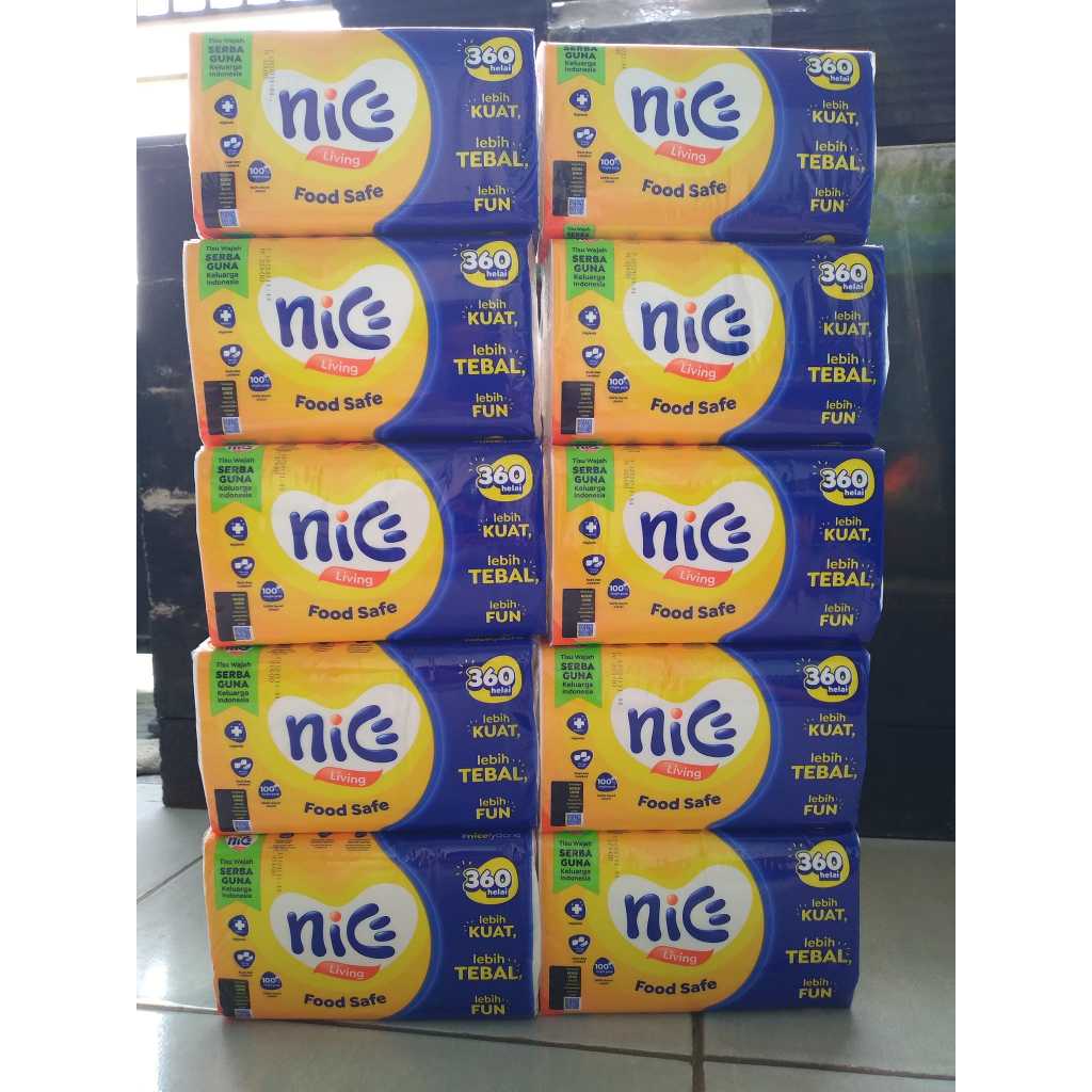 Jual Tissue Nice 360 Sheet ( 10 Pack ) | Shopee Indonesia