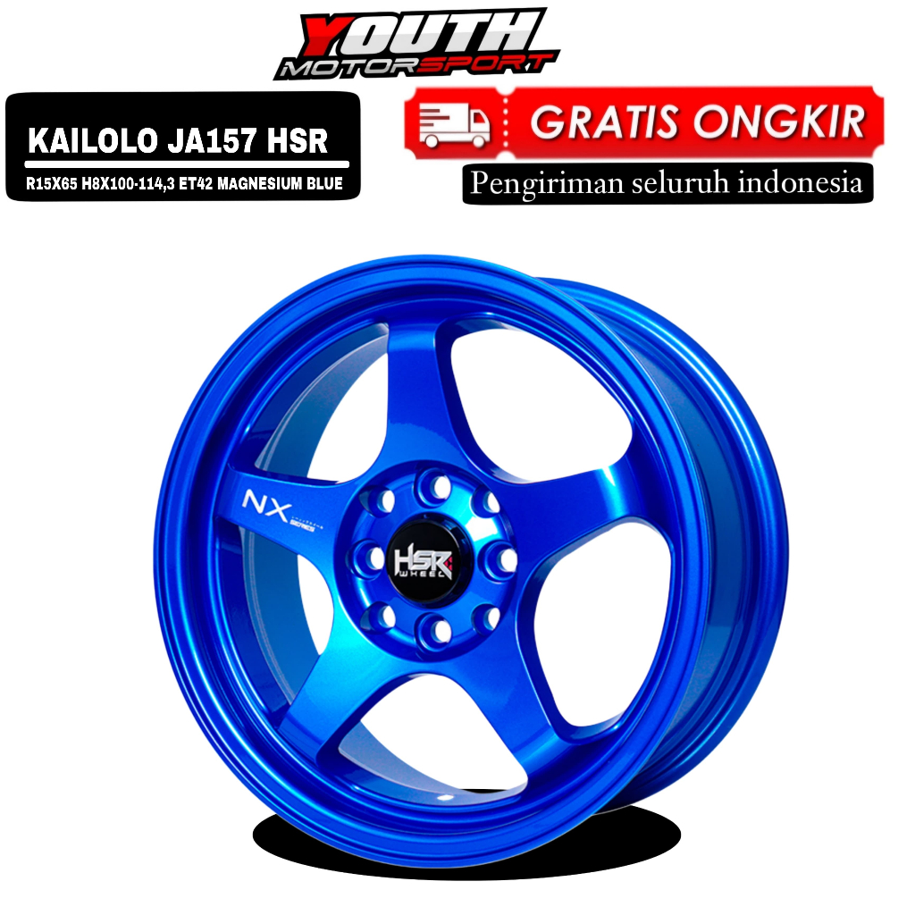 Jual velg r15 original hsr kailolo cocok untuk sigra,agya,calya,brio,mobilio,splash,avanza,xenia ...