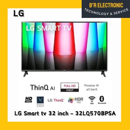 Jual LG Smart TV LED 32 Inch HD HDR 10 Digital WiFi - 32LQ570BPSA ...