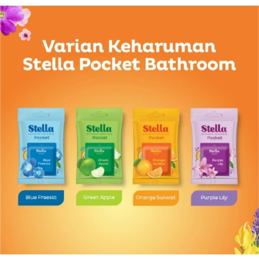 Jual STELLA Pocket Bathroom Gantung Pengharum Kamar Mandi Toilet ...