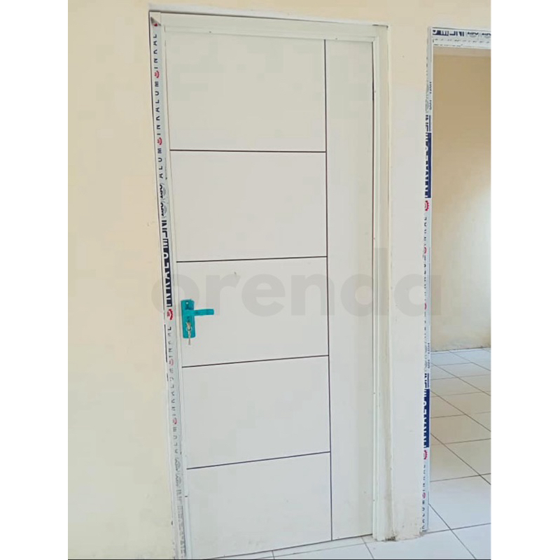 Jual SATU SET PINTU HDF SERIS DAN KUSEN ALMINI | PINTU KAMAR TRIDUR ...