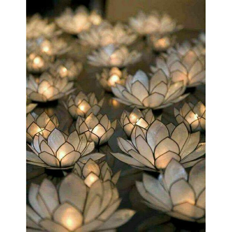 Jual DECORASI BUNGA HIAS KACA. NAMPAN BUNGA. TEMPAT LILIN DECORATION ...