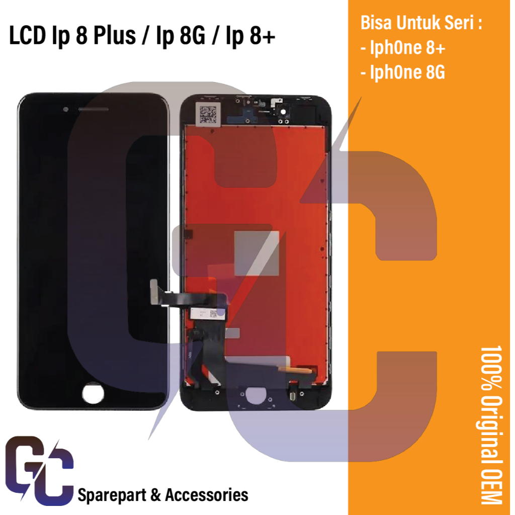 Jual LCD IP 8 / IP 8G / IP 8 PLUS / IP 8+ FULLSET TOUCHSCREEN FULL HD+ ...