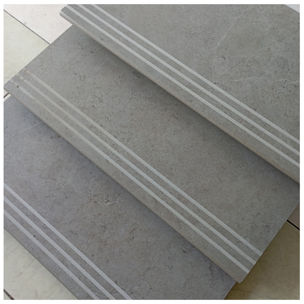 Jual Stepnosing Granit 30x60 Abu-abu corak Matt Tekstur Lantai Tangga ...