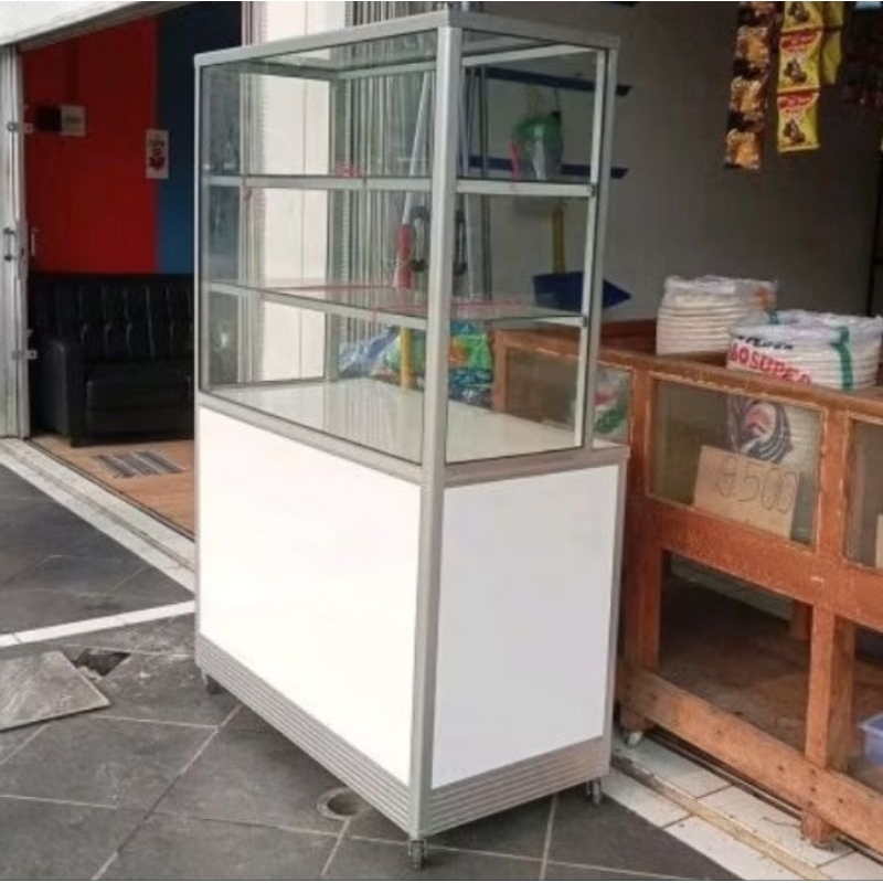 Jual etalase makanan or warung nasi free ongkir jabodetabek | Shopee ...
