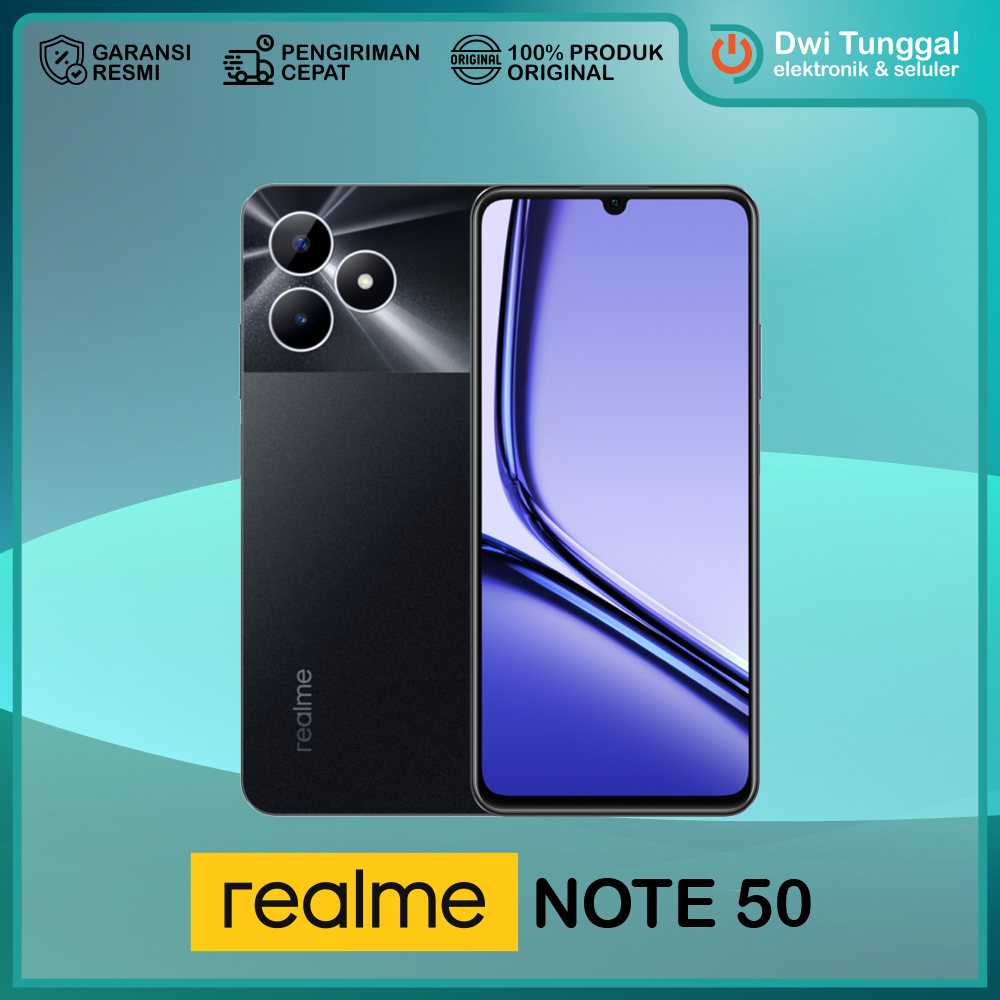 Jual REALME NOTE 50 4/64 || 4/128 (90Hz Vivid Display | Mini Capsule ...