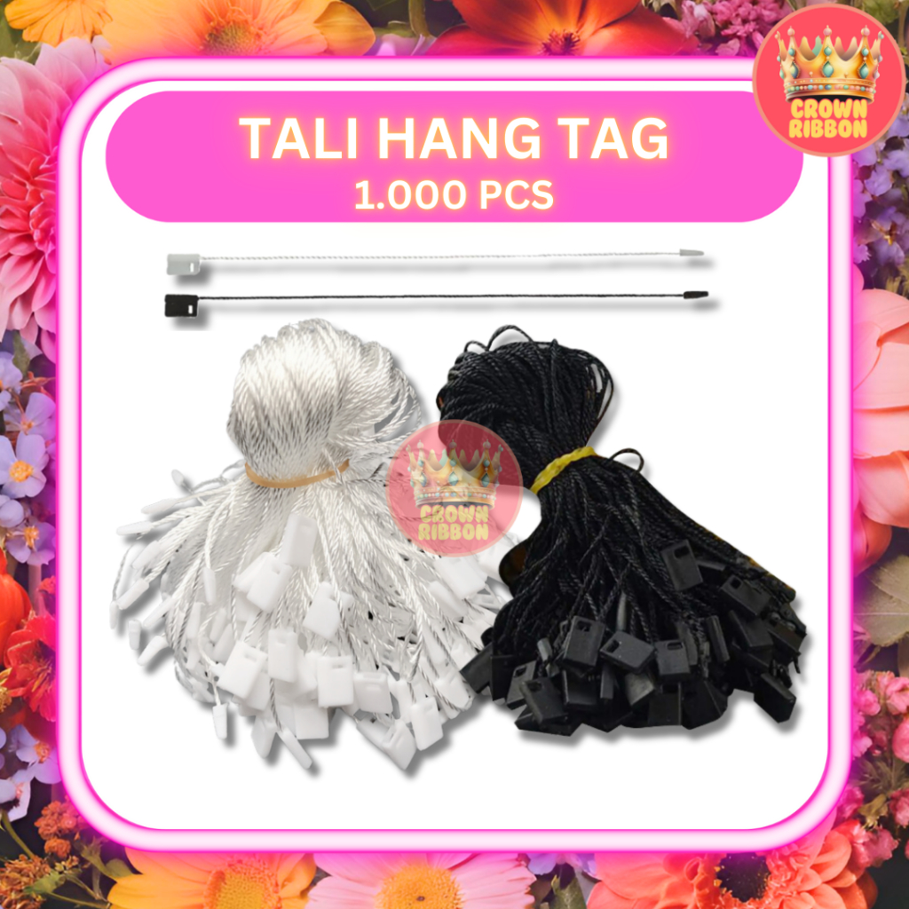 Jual Tali Hang Tag @1000 pcs Tali Hangtag kualitas terbaik | Shopee ...