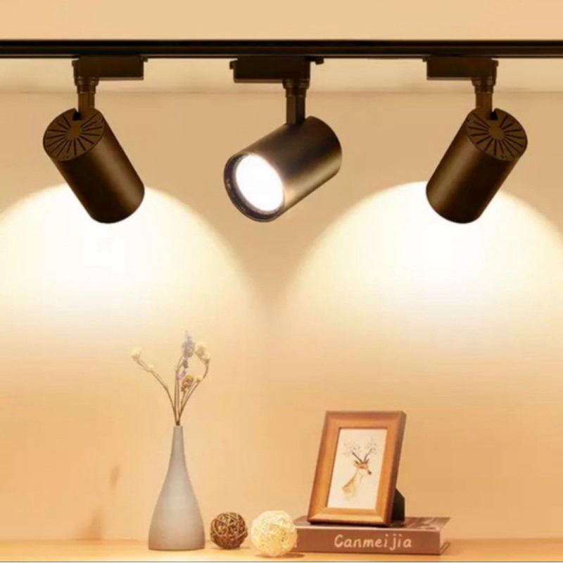 Jual Lampu Led Rel / Rail Track Light / Led Spotlight 20 Watt 20W ...